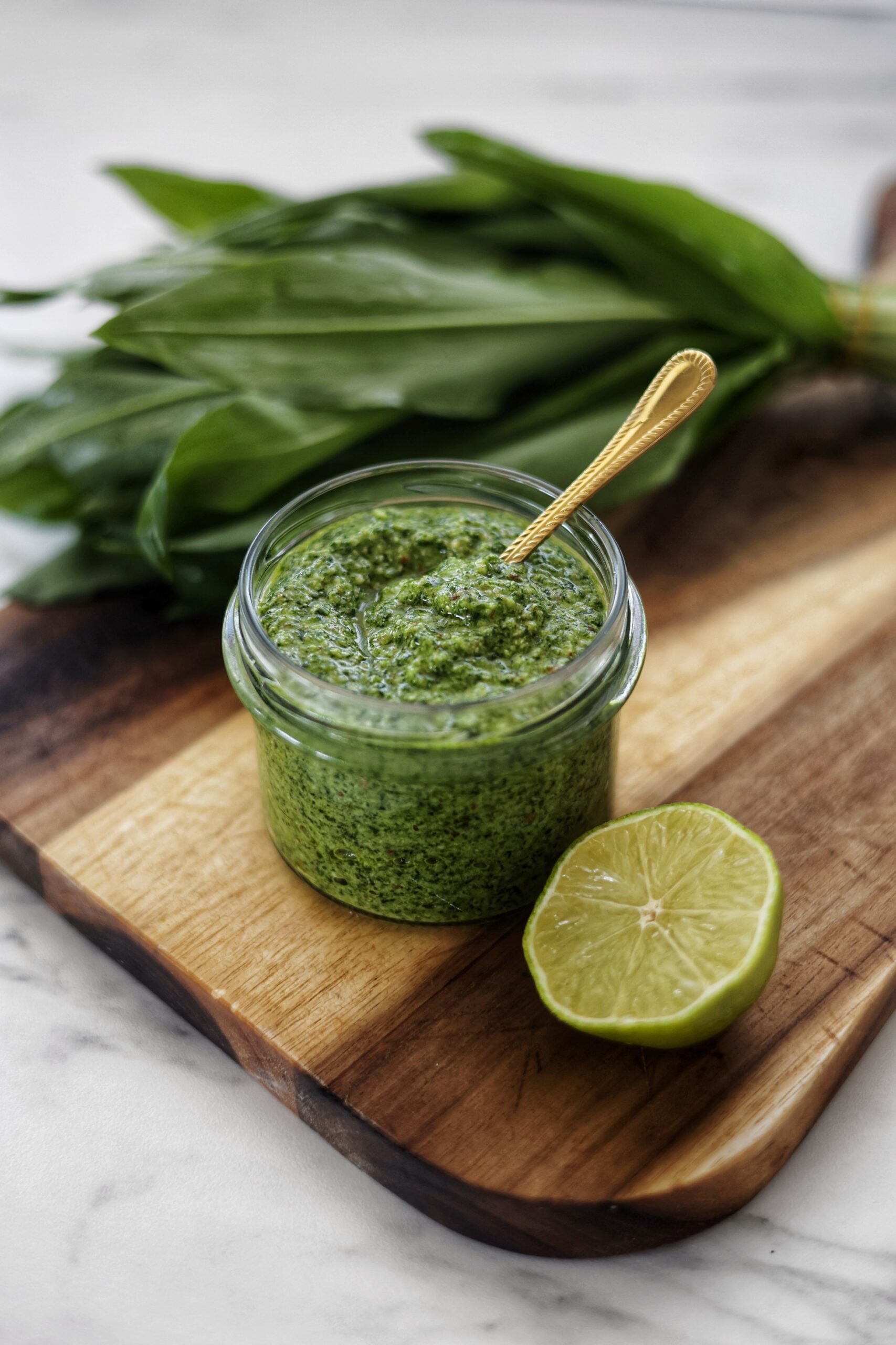 Pesto de Leurda - DeMancare