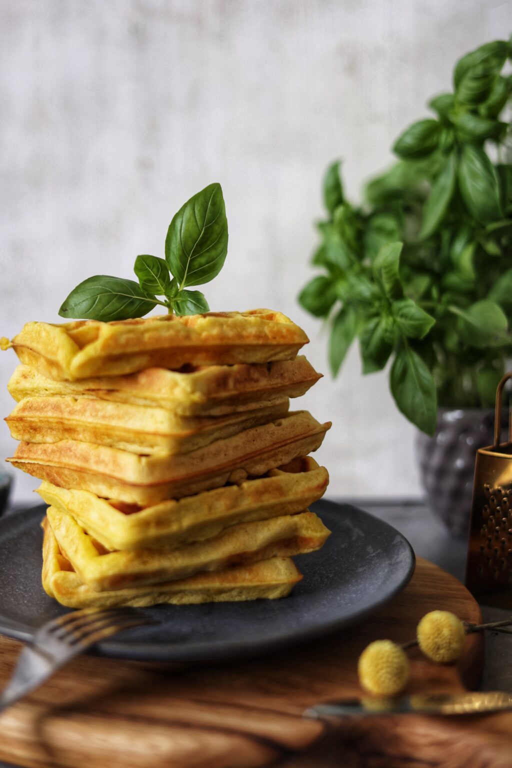 Vafe pufoase cu dovlecei - DeMancare