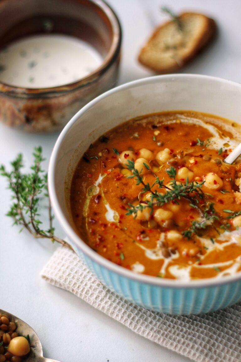 Supa crema de linte si naut - DeMancare