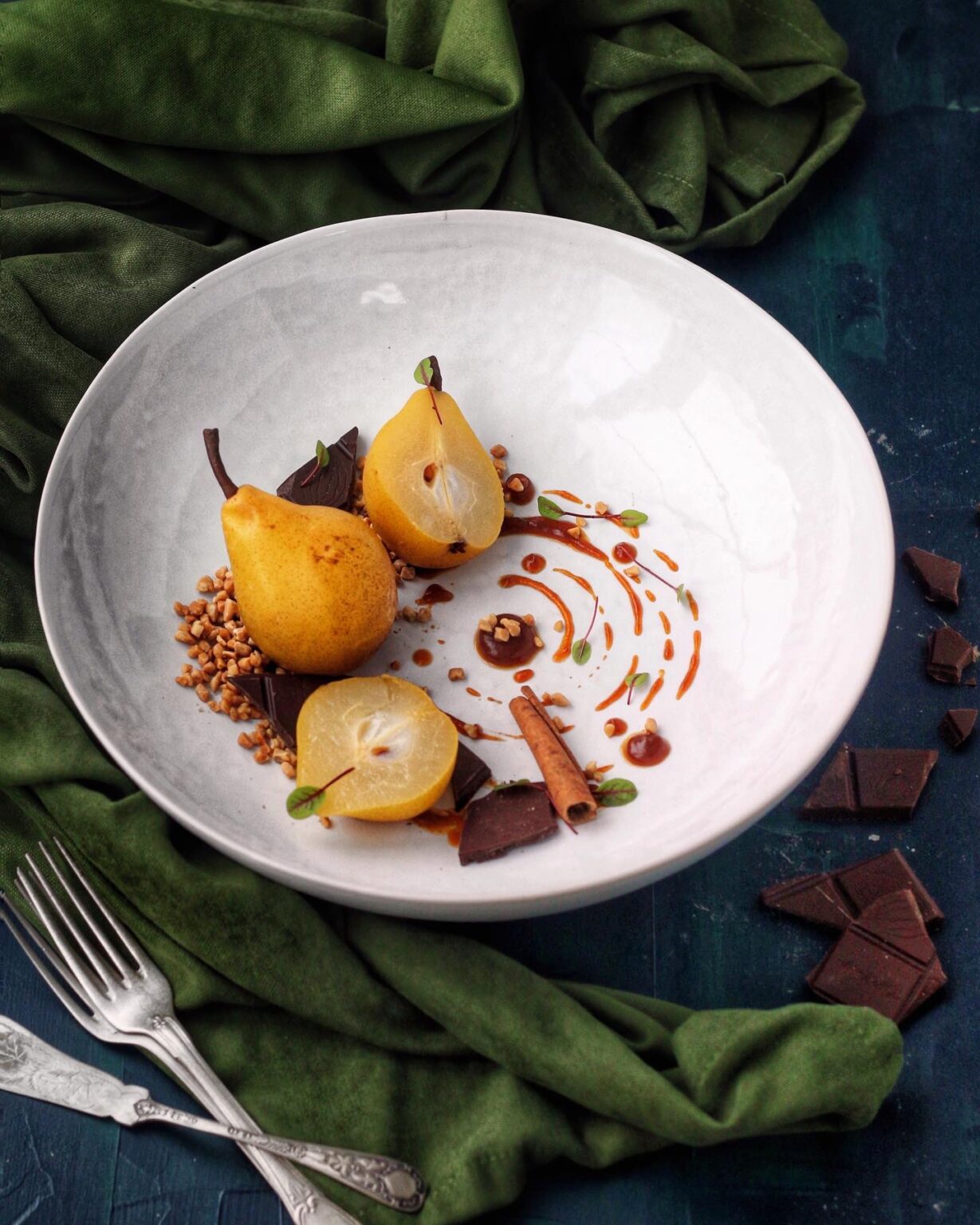 Pere posate Cu dulce de leche - DeMancare